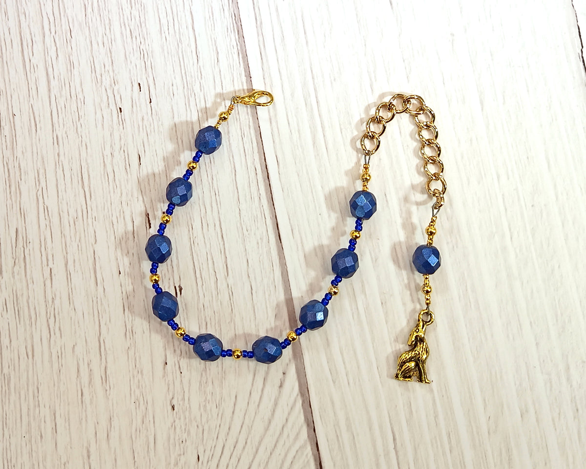 Skadhi (Skadi) Prayer Bead Bracelet: Norse Goddess of Winter, the Wild ...