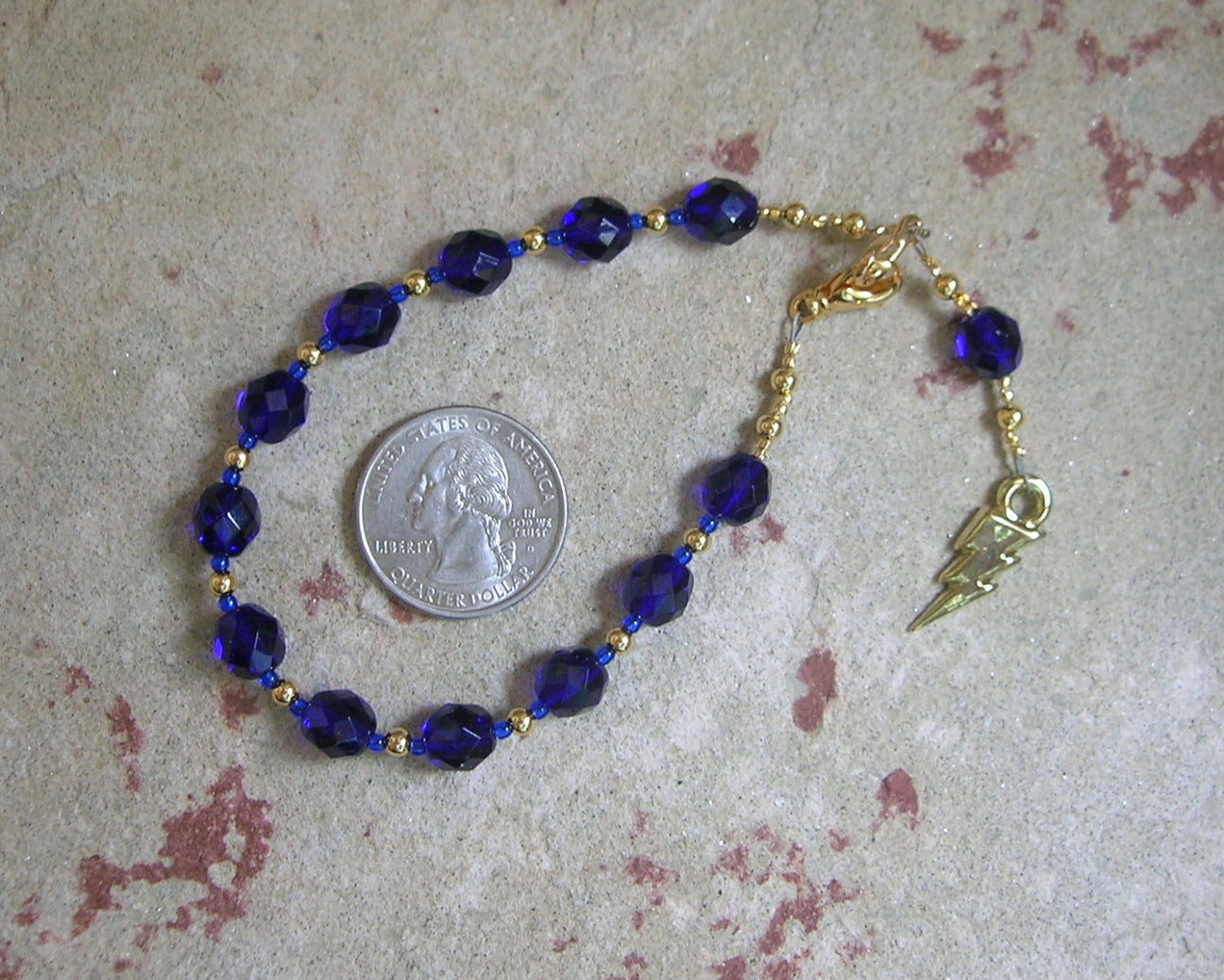 Zeus Prayer Bead Bracelet: Greek God of the Sky and Storm, Thunder and ...