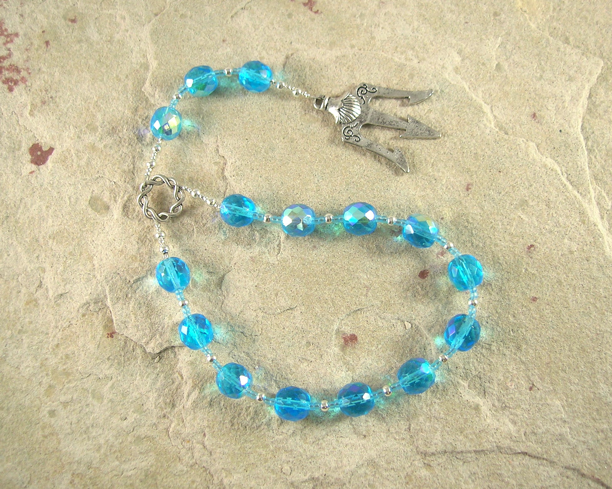 Neptune Pocket Prayer Beads: Roman God of the Sea and Fresh Water ...