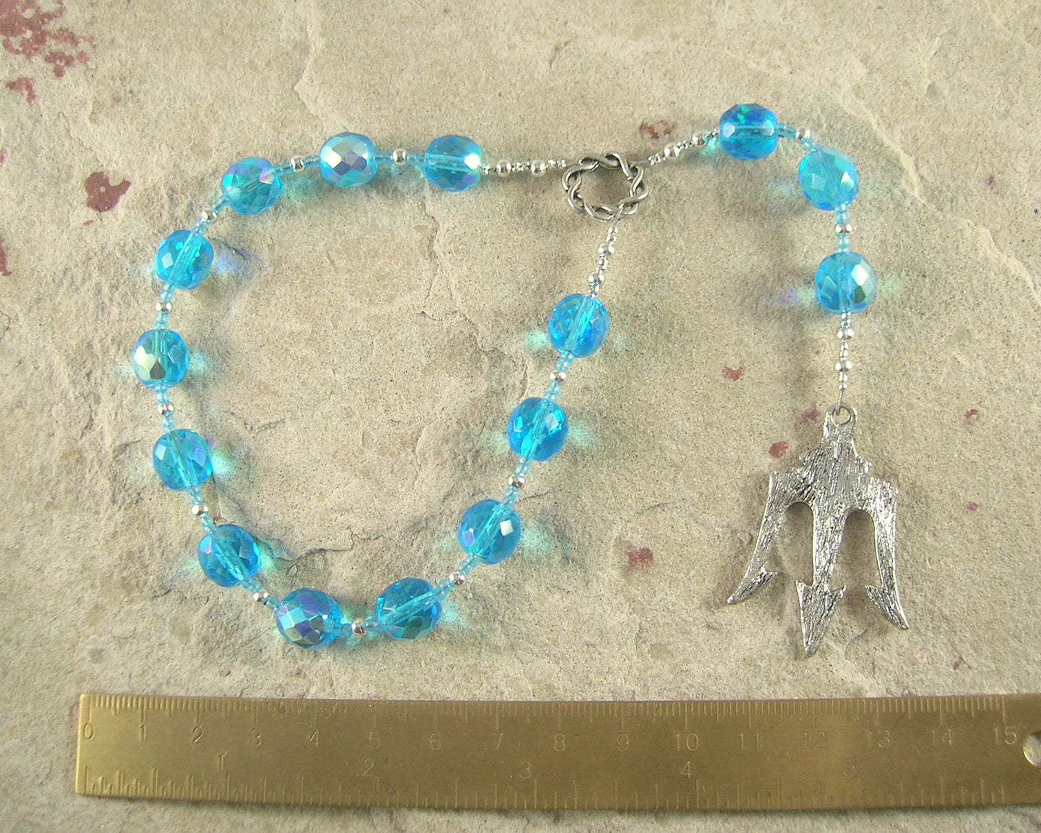 Neptune Pocket Prayer Beads: Roman God of the Sea and Fresh Water ...